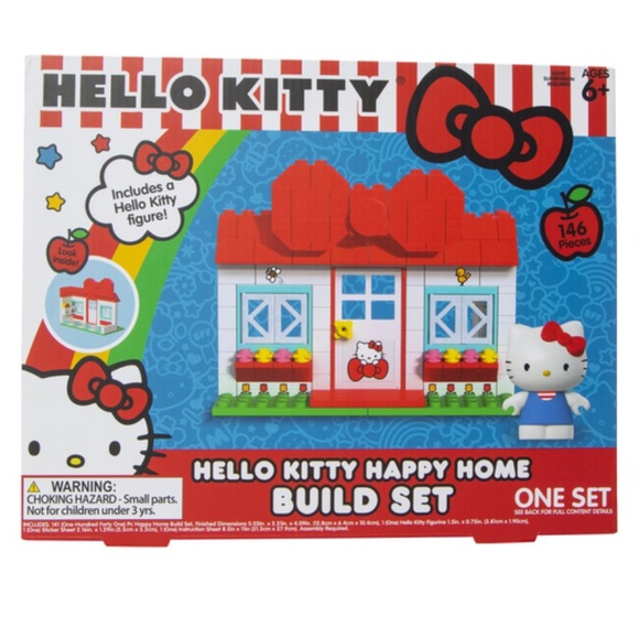Hello Kitty | Toys | Hello Kitty Happy Home Build Set Sanrio Building ...